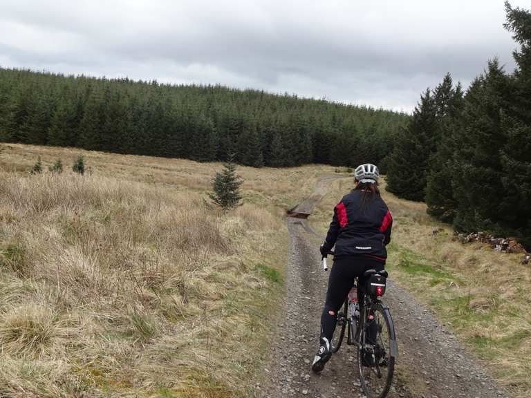 Kielder Forest - amazing gravel section Cycle Routes and Map | Komoot