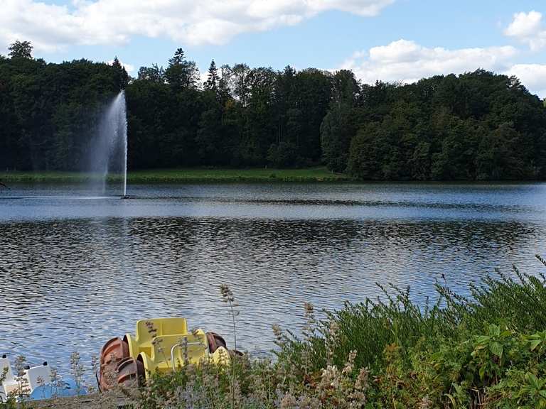 Bistro und Bootsverleih Stausee Biersdorf Routes for Walking and Hiking ...