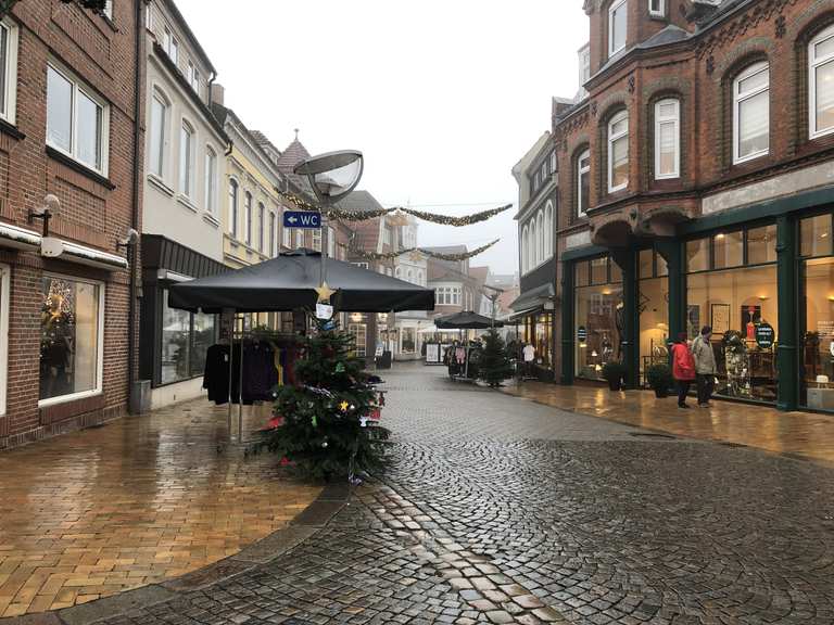 Tondern Altstadt: Wanderungen und Rundwege | komoot