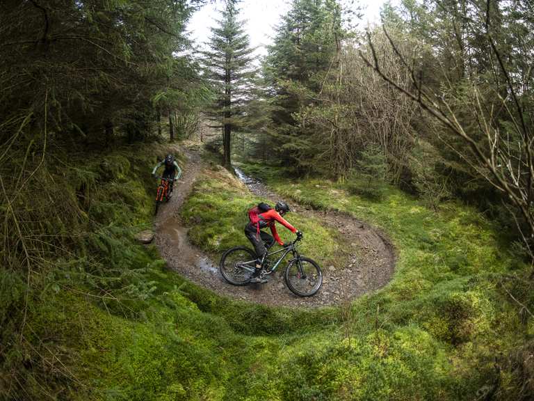 Blade red trail from Glyncorrwg — MTB trails of the Afan Valley ...