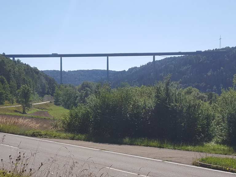 Neckartalbrücke A81 bei Weitingen Road Cycle Routes and Map | Komoot