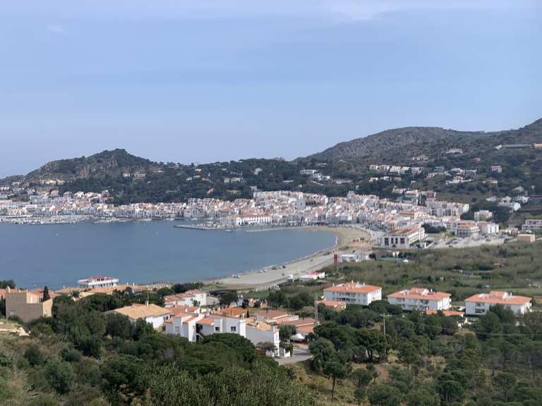 Le col de Banyuls vers l'Espagne. - Parc naturel de l'Albera | Rennrad ...