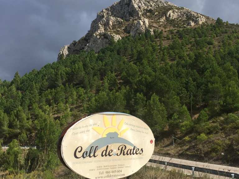 Coll de Rates - Itinéraires vélo et carte | Komoot