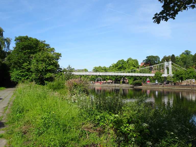 River Dee – Chester Castle Loop from Bache | bike Tour | Komoot