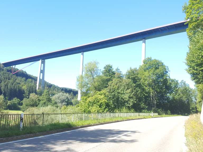 Neckartalbrücke A81 bei Weitingen Road Cycle Routes and Map | Komoot