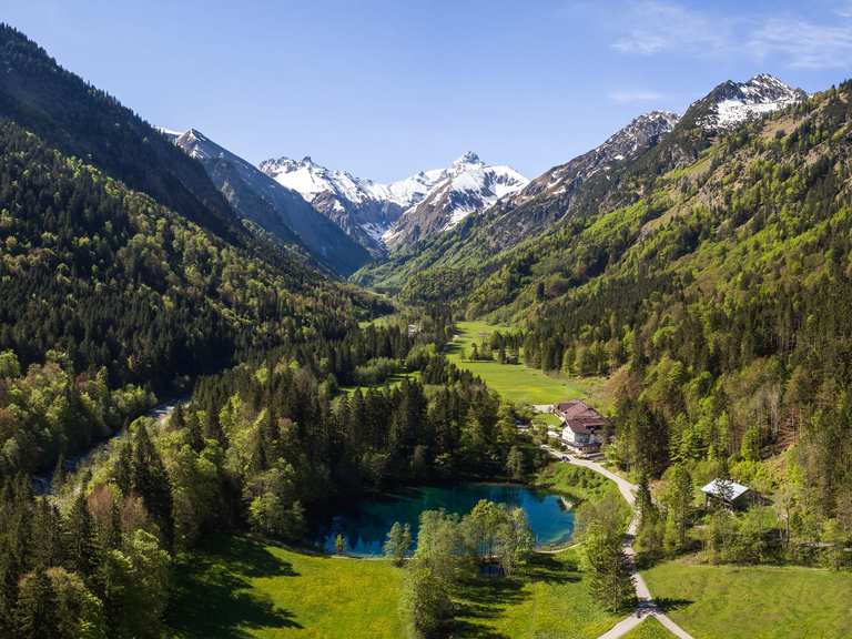 Christlessee – Traufbergalpe loop from Oberstdorf | Mountainbike-Tour ...