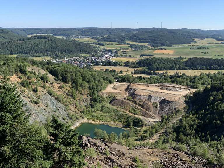 Blick auf Achenbach - Mountain Bike Trails & Tracks | Komoot