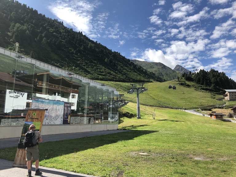 Talstation Hohe Mut I - Blickrichtung Hohe Mut Routes for Walking and ...