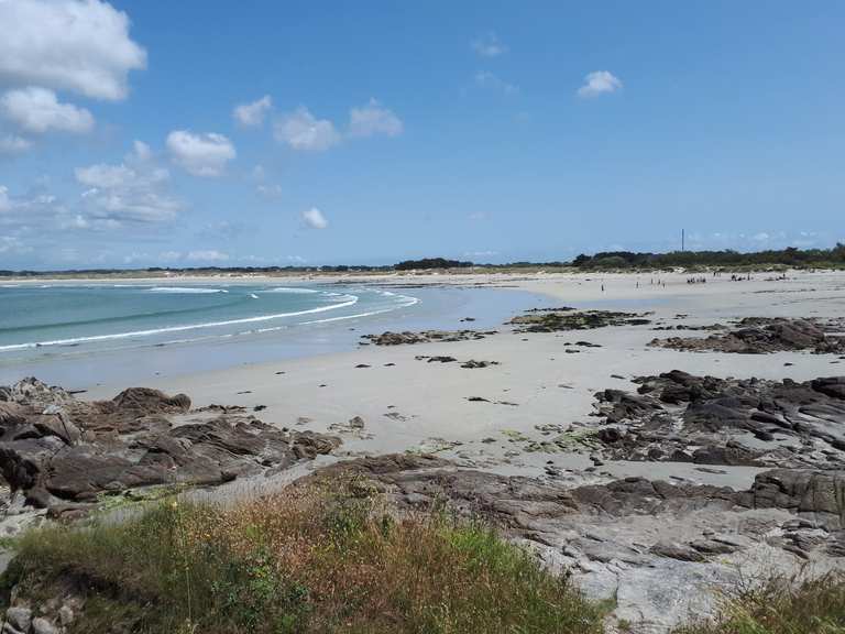 Plage de Pors-Carn - Itinéraires vélo et carte | Komoot