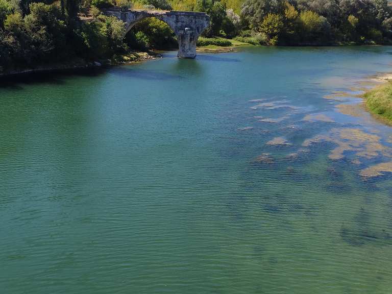Saint-Martin-d'Ardèche Bridge – Saint-Martin d'Ardèche loop from Saint ...