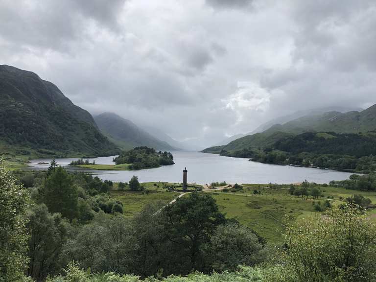 Loch Shiel and Glenfinnan Monument - Cycle Routes and Map | Komoot