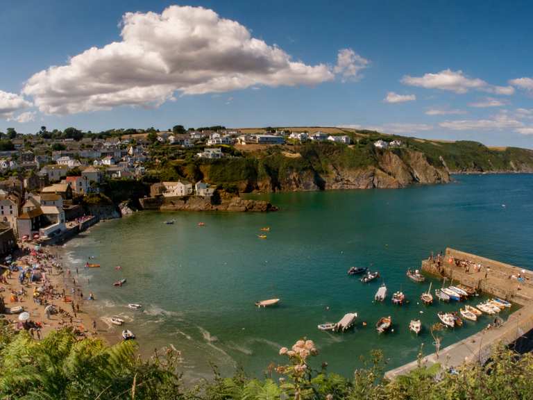 Dodman Point & Hemmick Beach loop from Gorran Haven — Cornwall | hike ...
