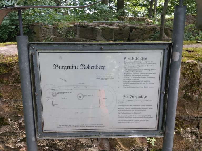 Burgruine Rodenberg Routes for Walking and Hiking | Komoot