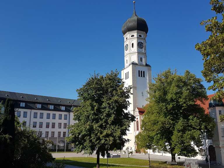 Klosterbräuhaus Ursberg Biergarten : Radtouren und Radwege | komoot