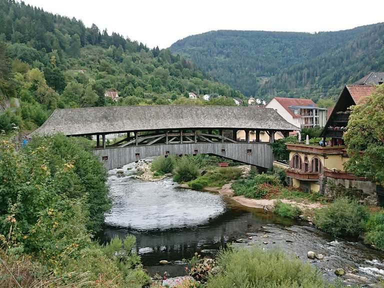 Historische Holzbrücke - Forbach, Rastatt | Wandertipps & Fotos | Komoot