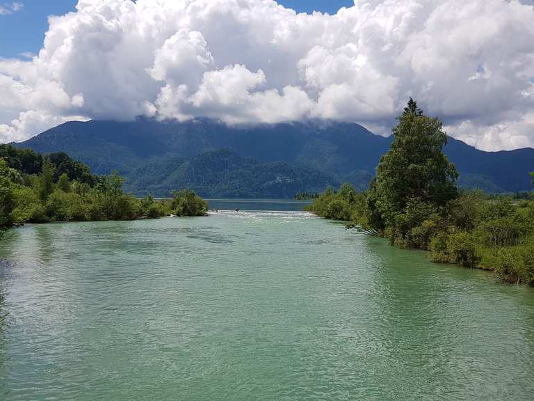 Abfluss der Loisach aus dem Kochelsee - Cycle Routes and Map | Komoot