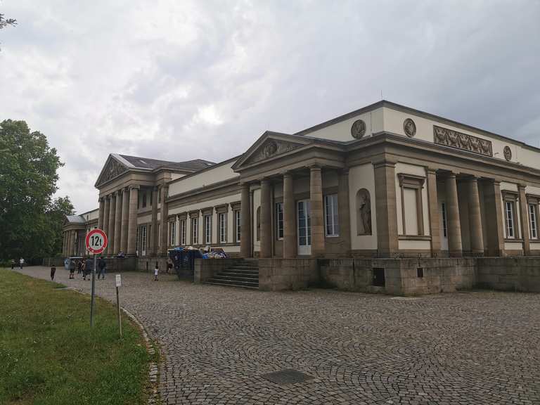 Naturkundemuseum Stuttgart, Schloss Rosenstein - Cycle Routes and Map ...