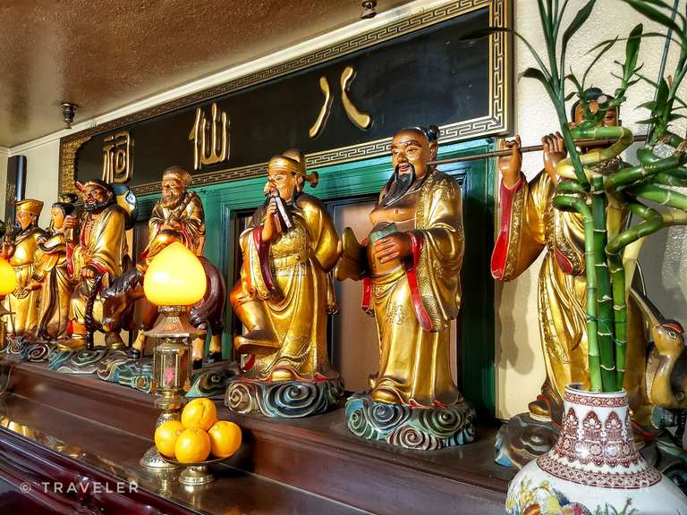 Quong Ming Jade Emperor Palace ⛩️ & Chinatown Public Library Routes for ...