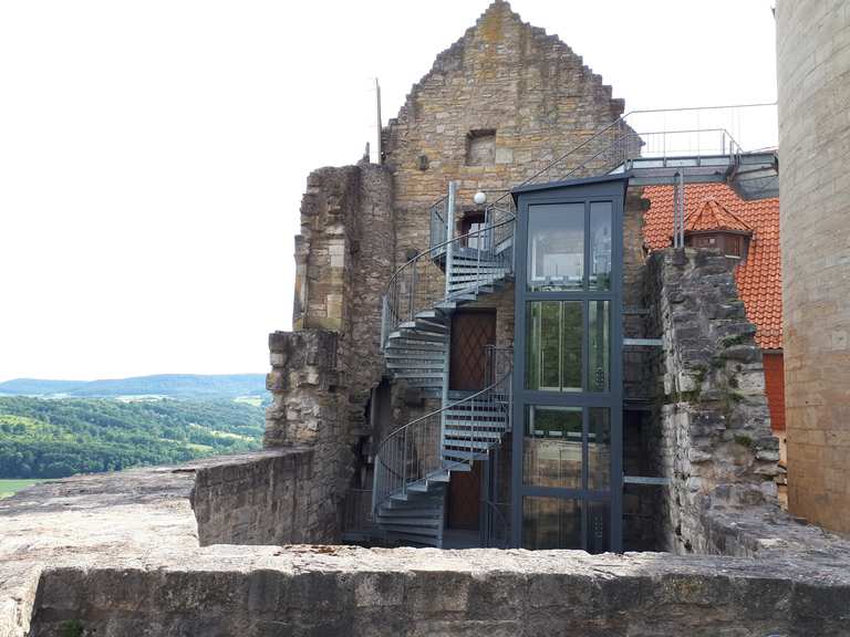 Burg Normannstein (Touringen Stempelstelle Nr. 89) Routes for Walking ...