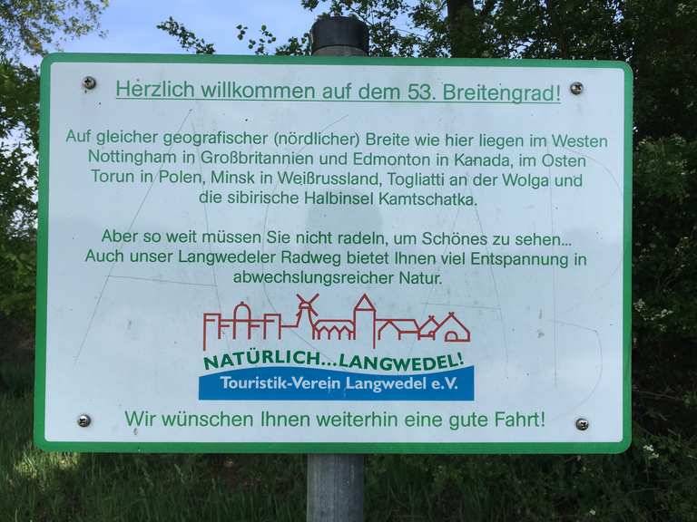 53. Breitengrad : Radtouren und Radwege | komoot