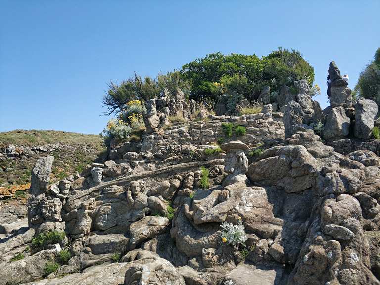 Rochers sculptés de Rothéneuf - Itinéraires de rando et marche | Komoot