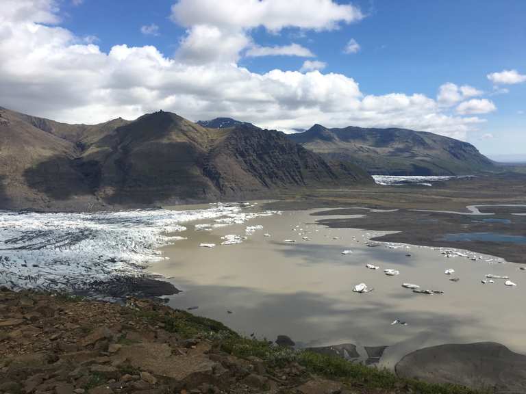 Magnúsarfoss – Blick auf Skaftafellsjökull Circuit à partir de Höfn ...
