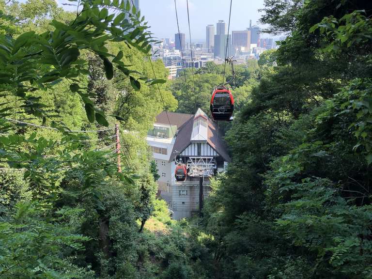 Shin-Kobe Ropeway - Lower Station: Wanderungen und Rundwege | komoot