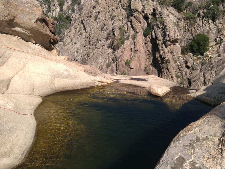 Rio Pitrisconi Waterfalls and Natural Pools Routes for Walking and ...