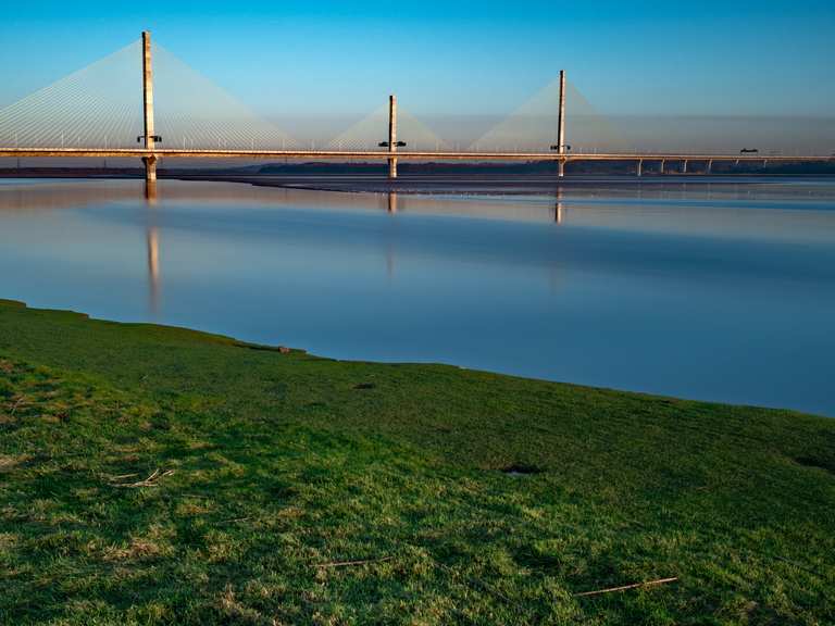 Mersey Gateway Bridge - Cycle Routes and Map | Komoot