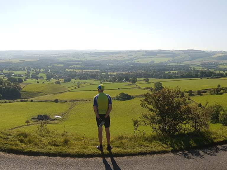 Moor Lane - Longstone Edge Climb Road Cycle Routes and Map | Komoot