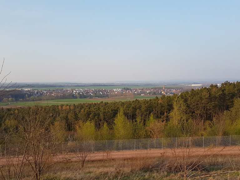 Tolle Aussicht vom ehemaligen Schuttberg: Mountainbike-Touren und ...