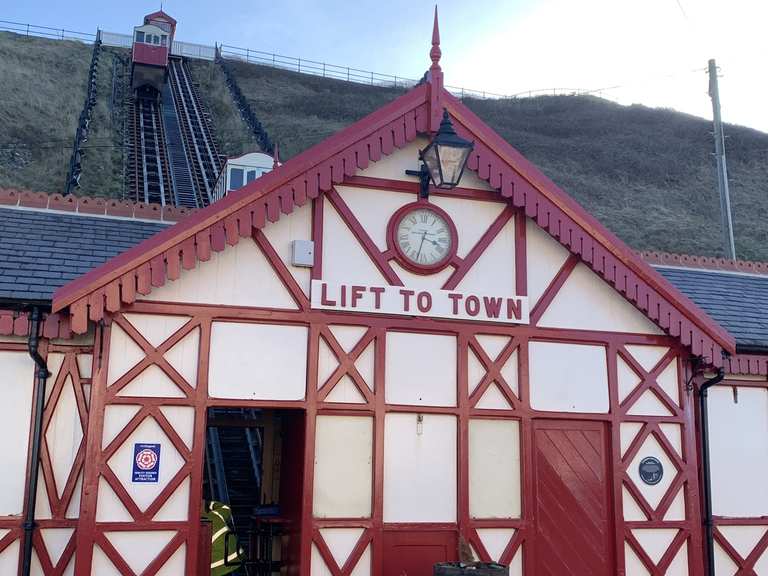 Saltburn Cliff Lift Routes for Walking and Hiking | Komoot