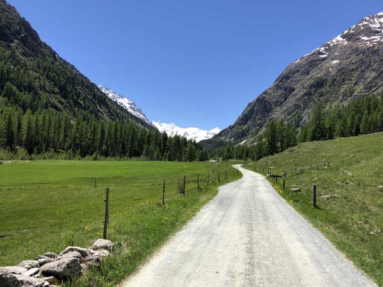 Blick ins Val Roseg Routes for Walking and Hiking | Komoot