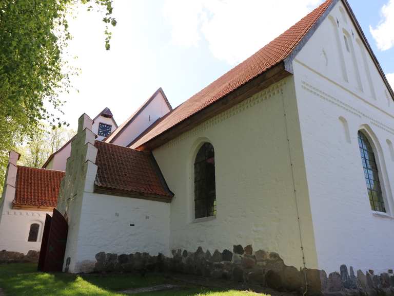 Sieseby - Kirche und Friedhof : Radtouren und Radwege | komoot