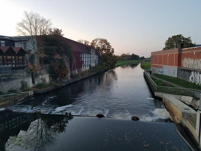 Brücke an der Jeetzel - Itinéraires vélo et carte | Komoot