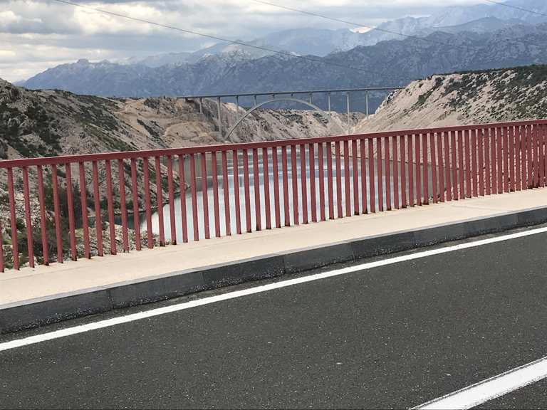 Maslenica Bridge – Cycling Routes & How to Get There | Komoot