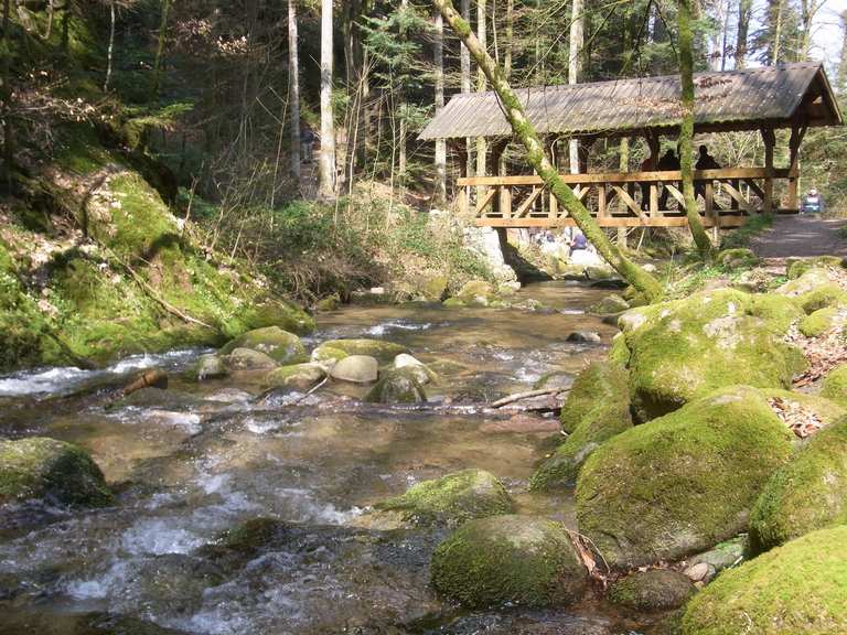 Wasserfallhütte – Geroldsauer Wasserfälle Loop from Geroldsau | hike ...
