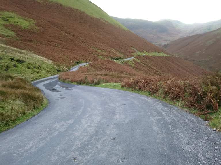 Newlands Pass from Buttermere - Road Cycle Routes and Map | Komoot