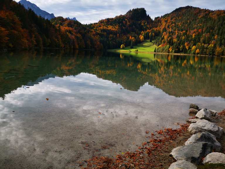 Von Pfronten, Füssen, um den Forggensee, Neuschwanstein, Alpsee über ...