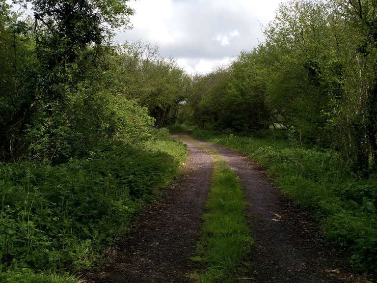 Imber range path and Great Ridge | gravel ride | Komoot