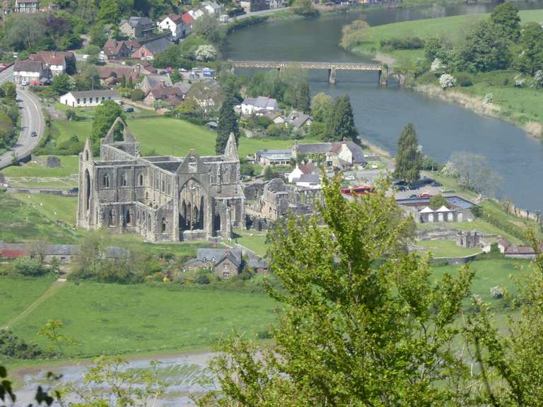 Tintern Abbey Ruins Routes for Walking and Hiking | Komoot