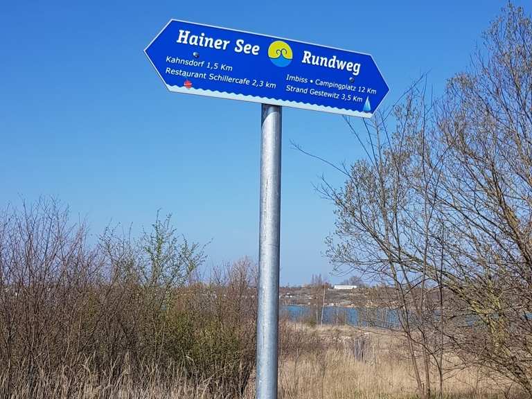 Hainer See – Lagune Kahnsdorf Runde von Rötha | Fahrradtour | Komoot