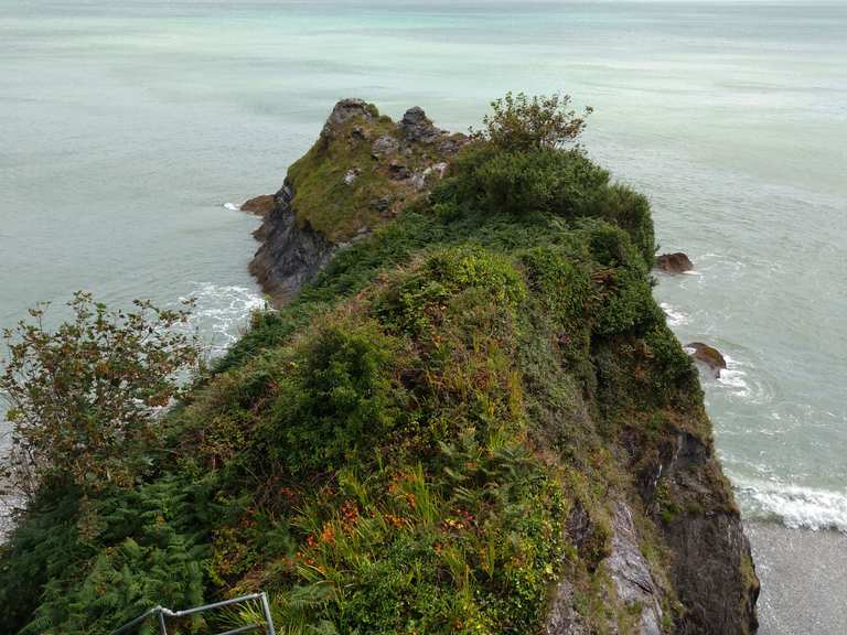 Polstreath Beach: Wanderungen und Rundwege | komoot