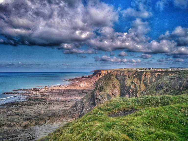 Millock van Widemouth Bay op het South West Coast Path — Cornwall ...