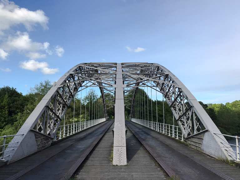 Hagg Bank Bridge (Wylam Bridge) - Cycle Routes and Map | Komoot