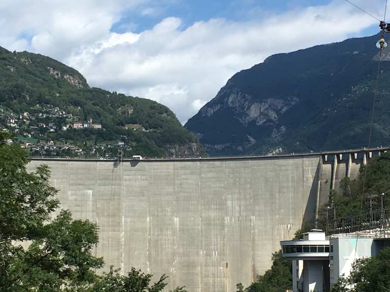 Verzasca Dam - Cycle Routes and Map | Komoot