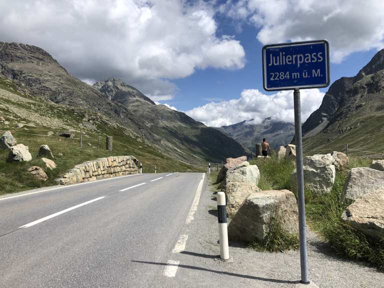 Julierpass: Rennradfahren und Rennradtouren | komoot