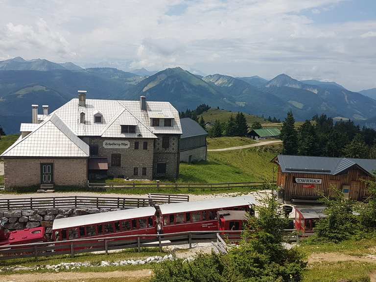 Schafbergalm Station (Schafberg Railway) Routes for Walking and Hiking ...