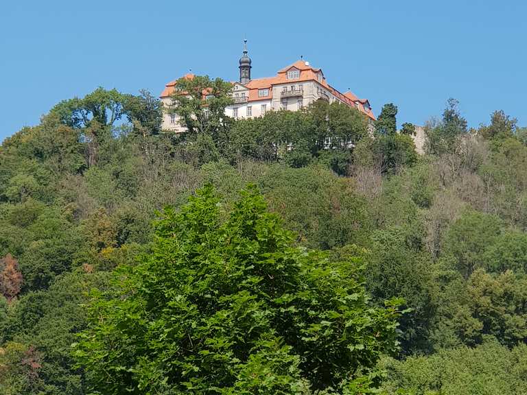 Blick auf Schloss Bieberstein - Cycle Routes and Map | Komoot