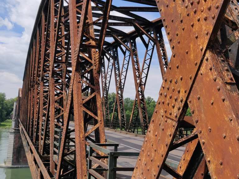 Pont de Beinheim / Rheinbrücke Wintersdorf: Rennradfahren und ...